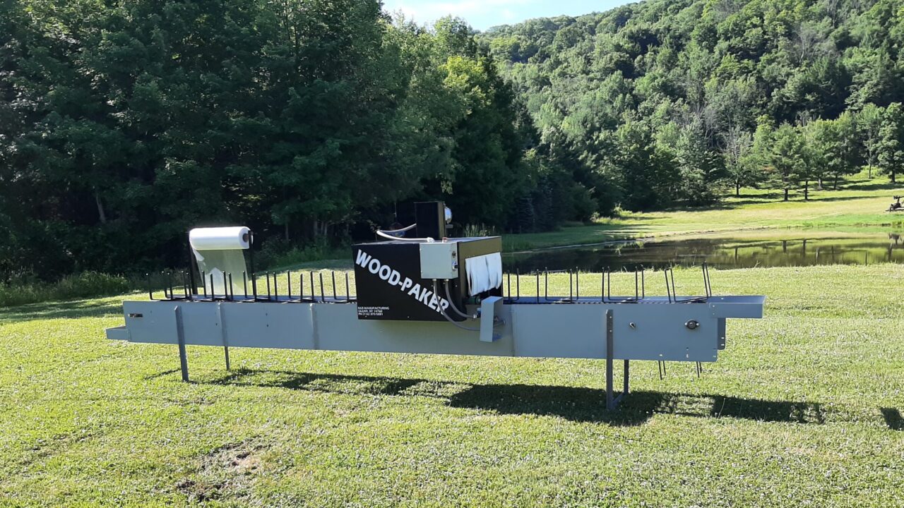 Fire Wood Bundling Machine - The Wood Paker, Firewood Shrink Wrap Machine