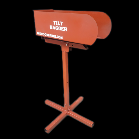 The Tilt Bagger - Wood Packer system by B&B Mfg.